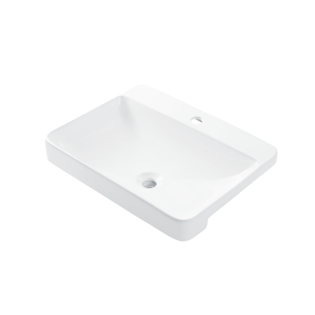 Semi-Recessed Basin Bravat